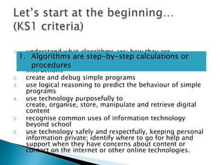 Computing introduction staff meeting to share | PPTX