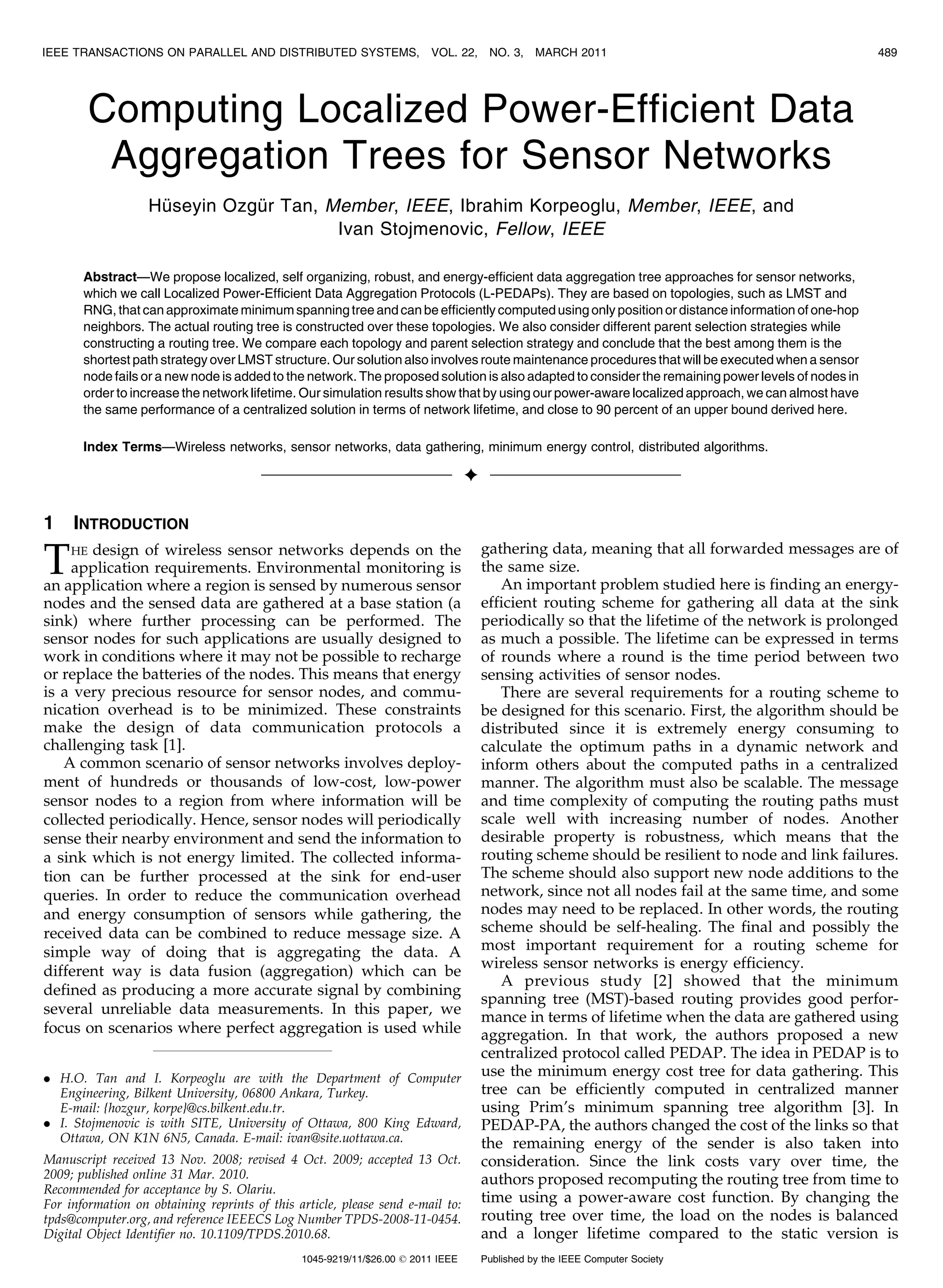 Computing localized power efficient data | PDF