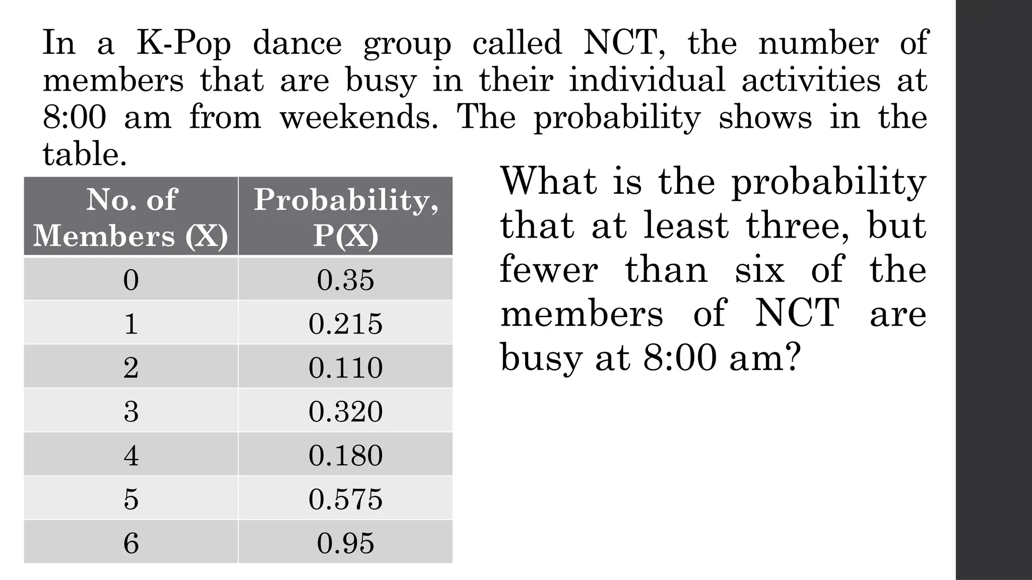 Computing Probability Corresponding to a given Random Variable.pptx Computing Probability Corresponding to a given Random Variable.pptx