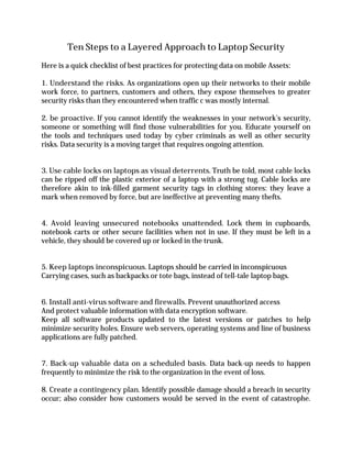 Computrace Laptop Security Solutions | PDF | Internet Safety | Parenting