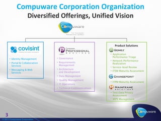 Compuware Professional Services Overview | PPT