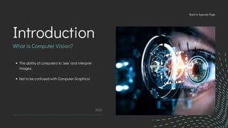 CompVis 101 - Computer Vision Bootcamp - GDGoC IBA | PDF