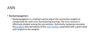 Artificial Neural Networks Artificial Neural Networks | PPT