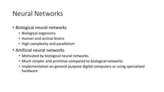 Artificial Neural Networks Artificial Neural Networks | PPT