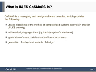 ComRAD via ANAMNESIS | PPT