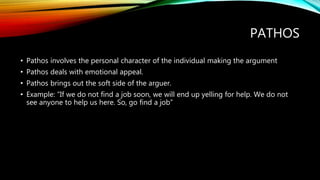 The Argumentative Environment | PPT