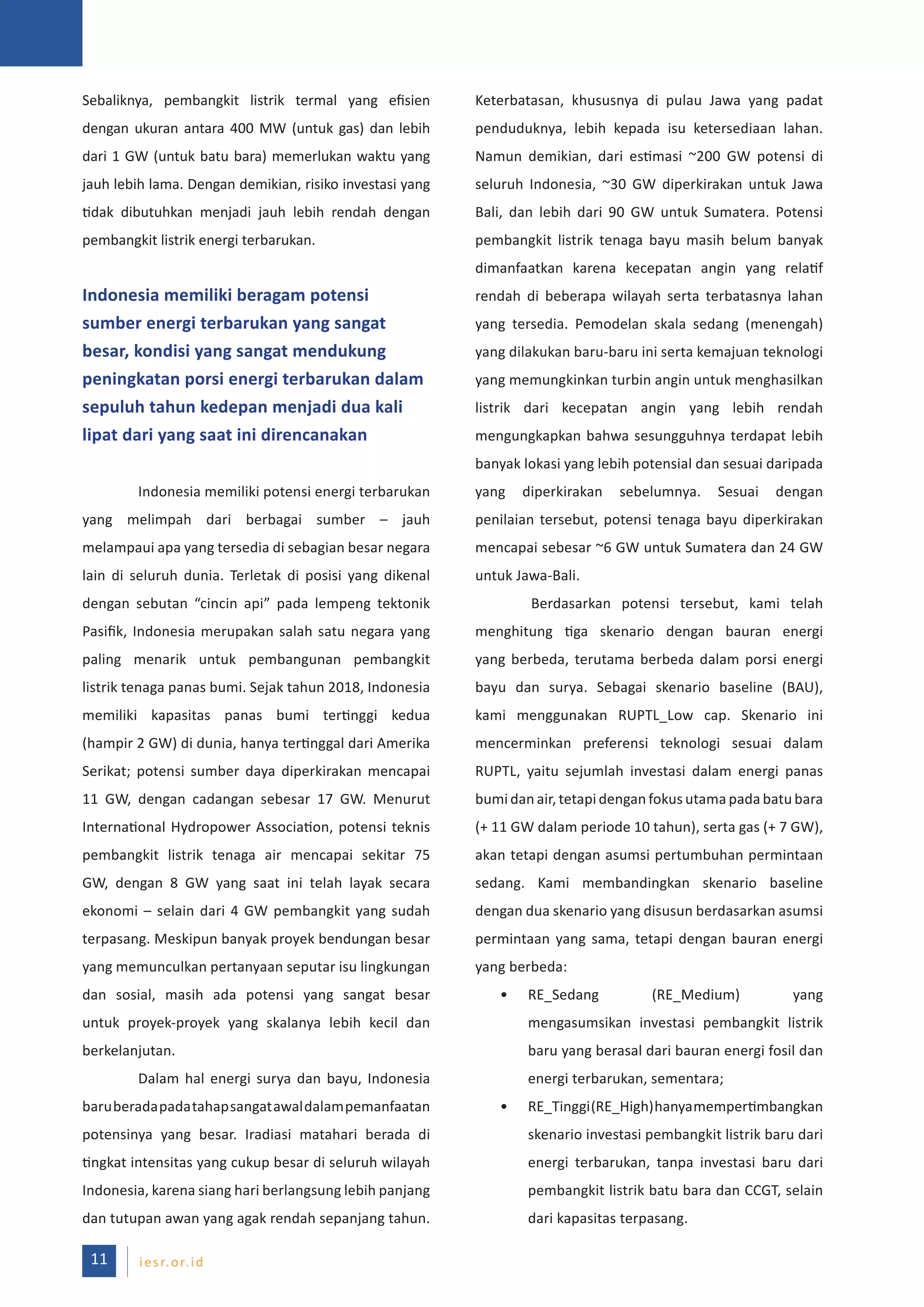 Rangkuman Peta Jalan Ketenagalistrikan Indonesia | PDF