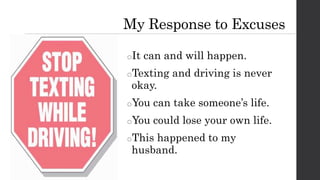 Dangers of Texting and Driving | PPTX