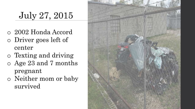 Dangers of Texting and Driving | PPTX