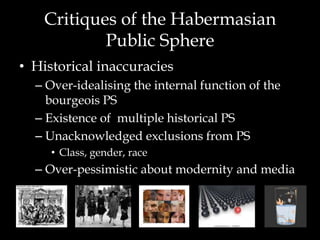 Habermas Public Sphere Model