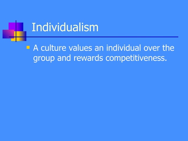 Individualism vs Collectivism, Deviance, Groupthink | PPT