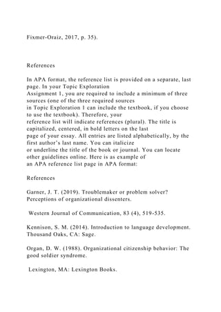 COMS 360 Litke – Topic Exploration Assignment 1 Topic Exp | DOCX