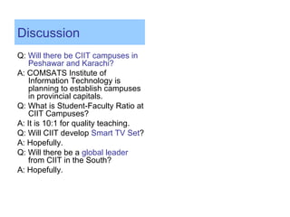 COMSATS | PPT
