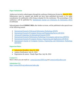 3rd International Conference on Computer Science and Information ...