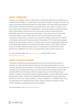 When the money moves to digital, where should it go? ComScore Study ...