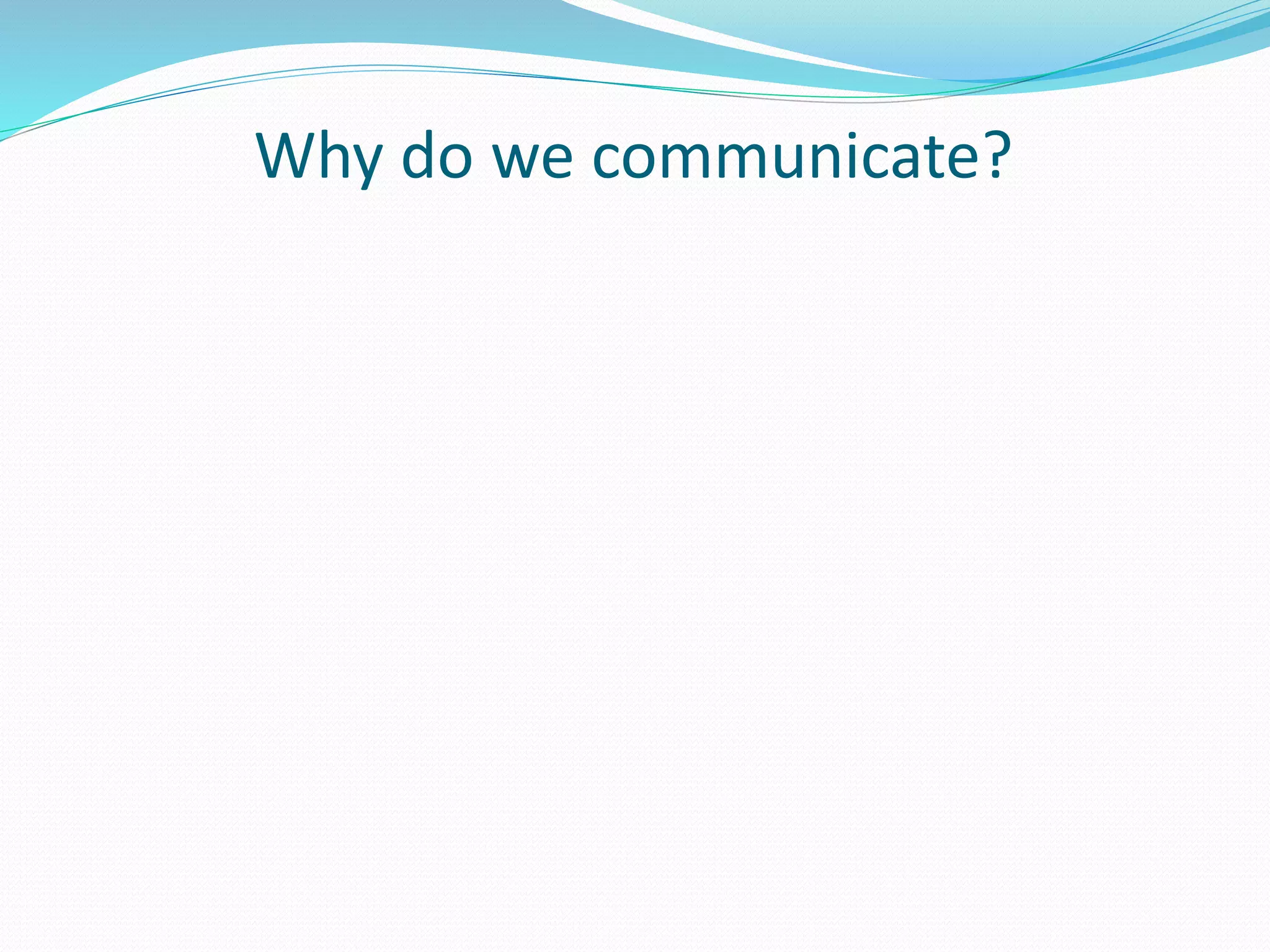 Communication blah blah | PDF