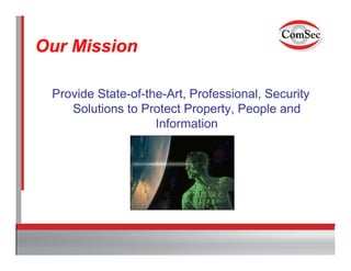ComSec Security Systems - Tanzania | PPT