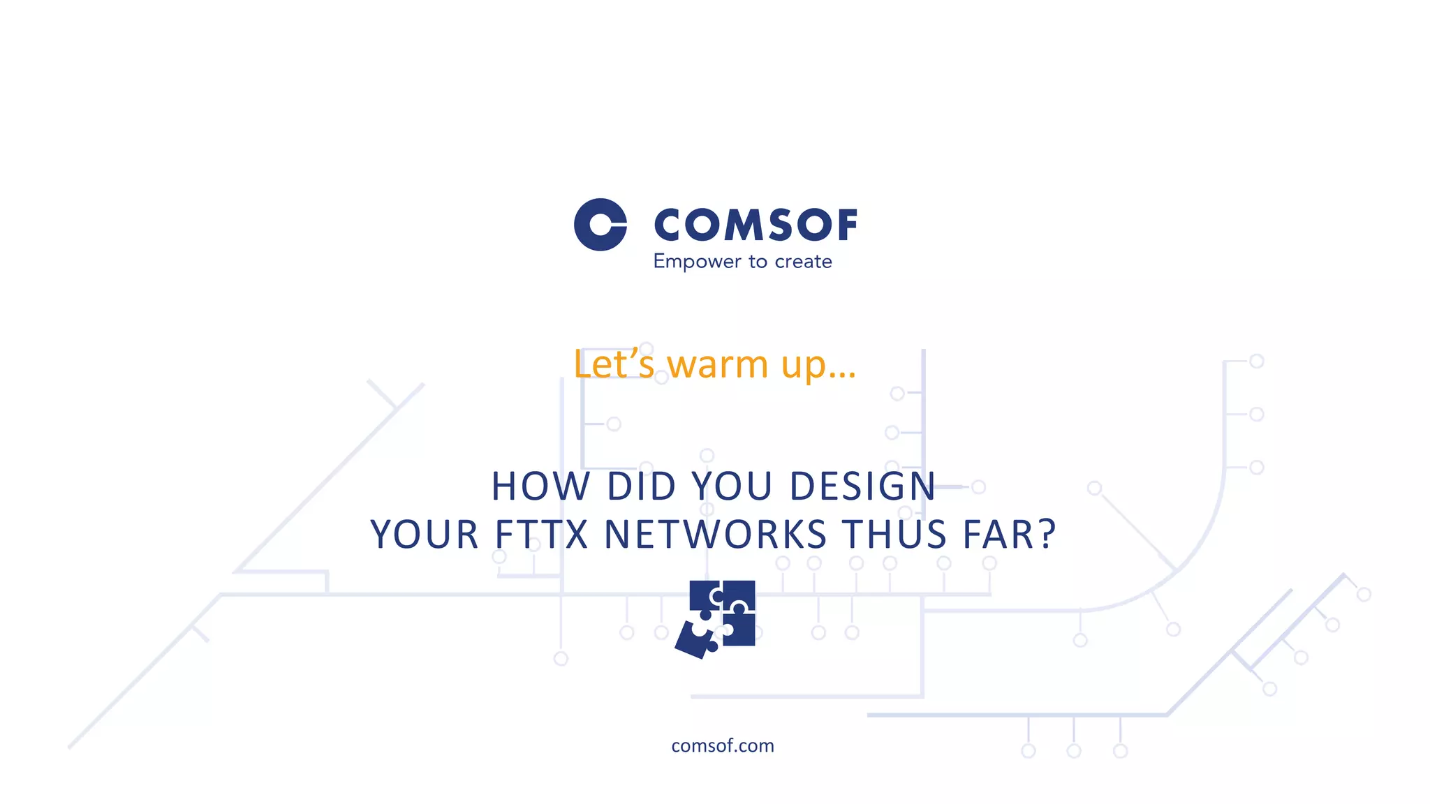 Comsof fiber webinar how to solve the fiber optic design puzzle | PDF