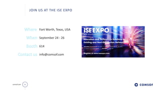 Comsof fiber webinar how to solve the fiber optic design puzzle | PDF