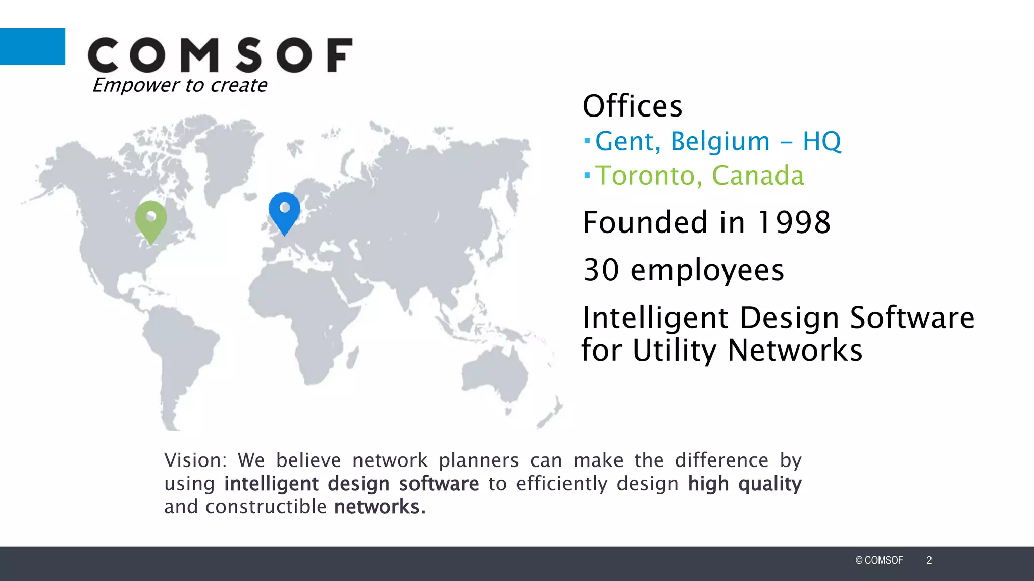 Comsof's software plans and designs DHC networks | PPT