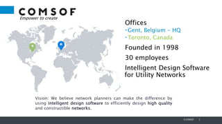 Comsof's software plans and designs DHC networks | PPT