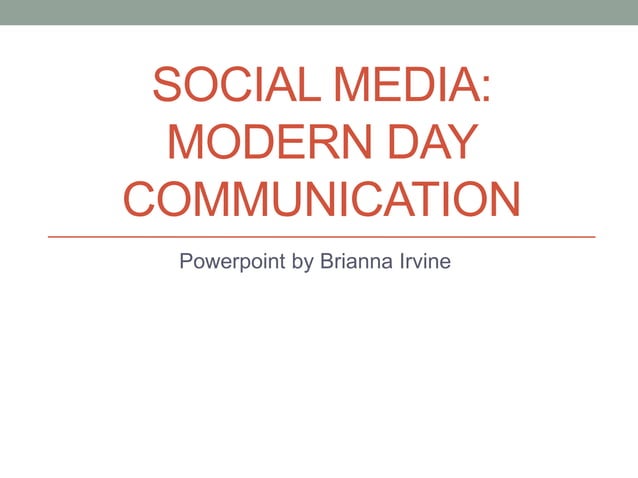 Coms powerpoint | PPT