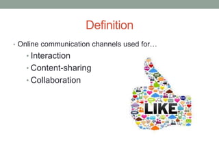 Coms powerpoint | PPTX | Social Networking | Internet