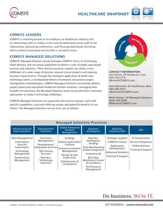 Comsys Healthcare Snapshot2 (2) | PDF