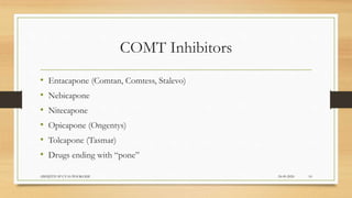 Comt and comt inhibitors | PPTX