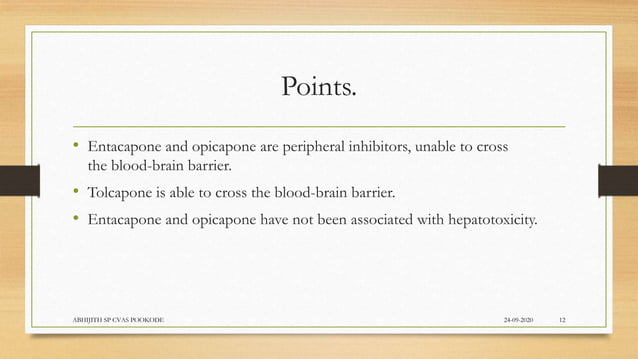Comt and comt inhibitors | PPTX | Endocrine and Metabolic Diseases ...