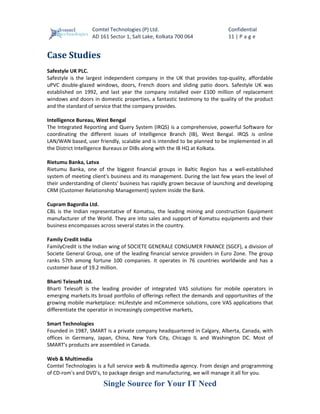 Comtel Technology corporate profile | PDF