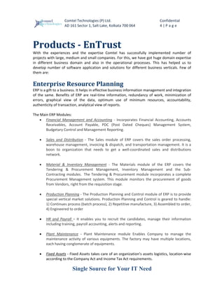 Comtel Technology corporate profile | PDF