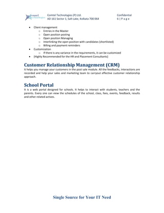 Comtel Technology corporate profile | PDF