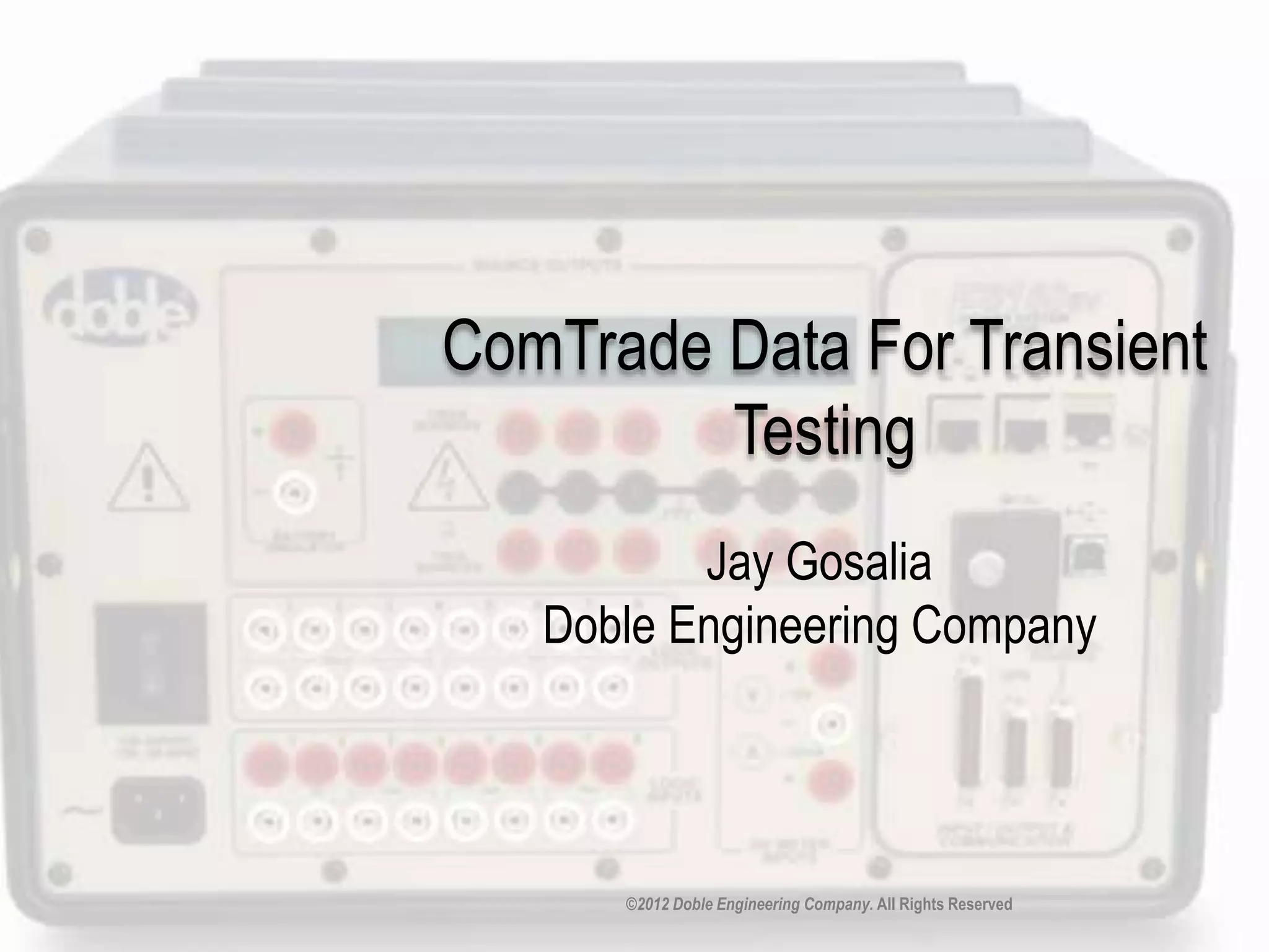 Comtrade file manipulationver1 | PPTX