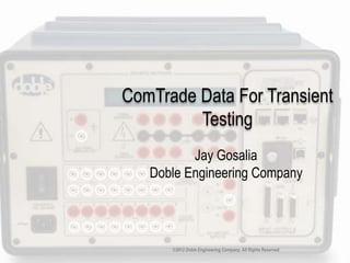 Comtrade file manipulationver1 | PPTX