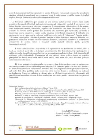 Comune cultura politica. competenze e processi per la cittadinanza ...