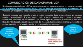 Comunicación entre procesos Sistemas distribuidos | PPTX