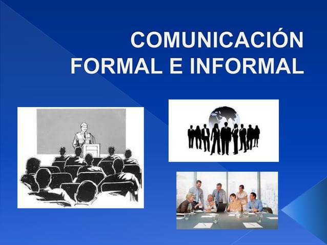 Comunicación formal-e-informal | PPT
