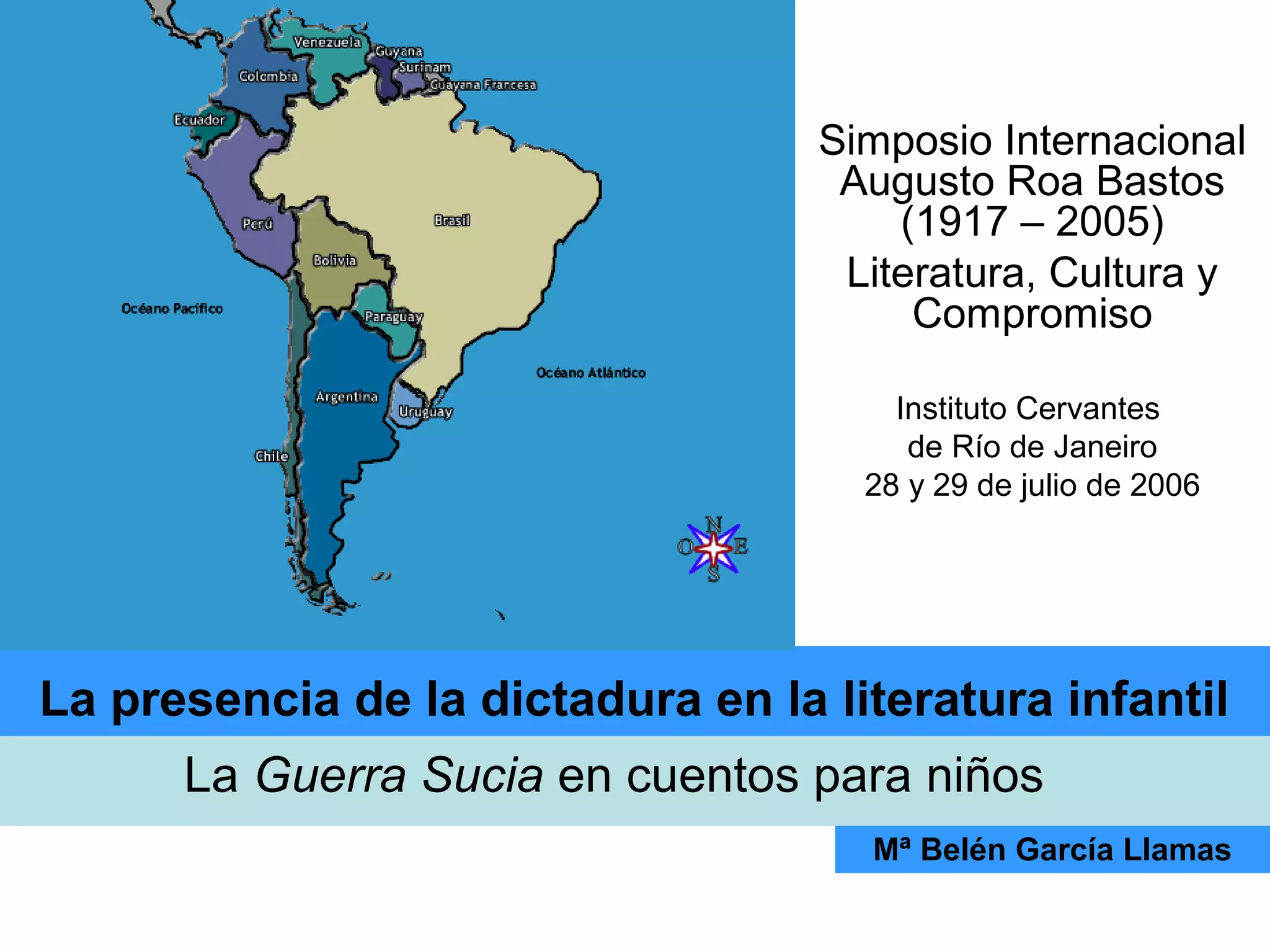 Cuentos infantiles y dictadura. Una historia de rebeldía y censura | PPT