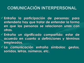 Comunicacion Y Sus Generalidades | PPT