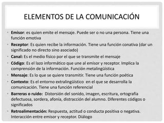 Comunicacion educativa | PPTX