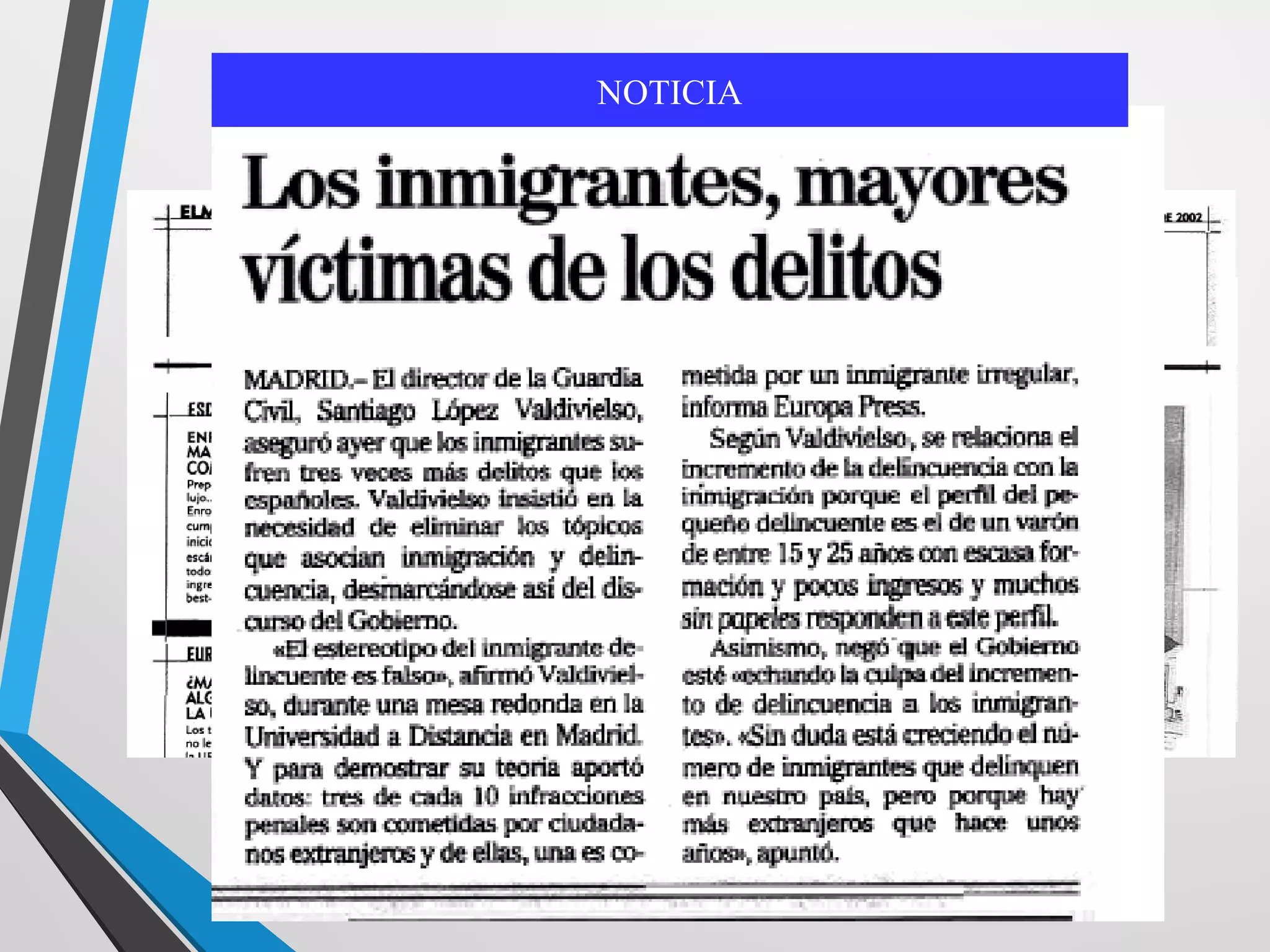 Powerpoint sobre la inmigración | PPT