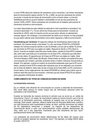 Comunicaciones en serie | PDF