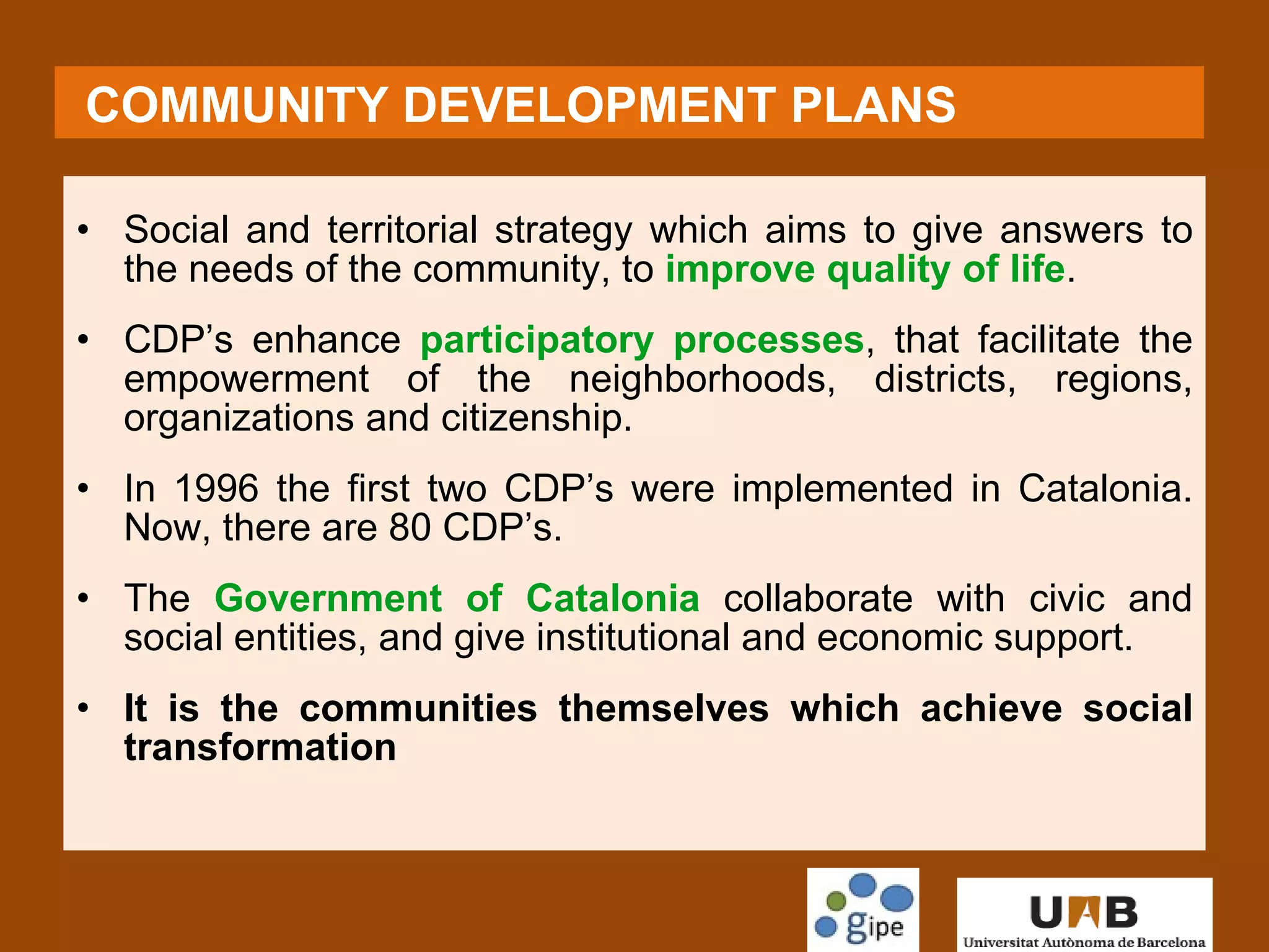 Participatory evaluation: a method to empower communities | PPT