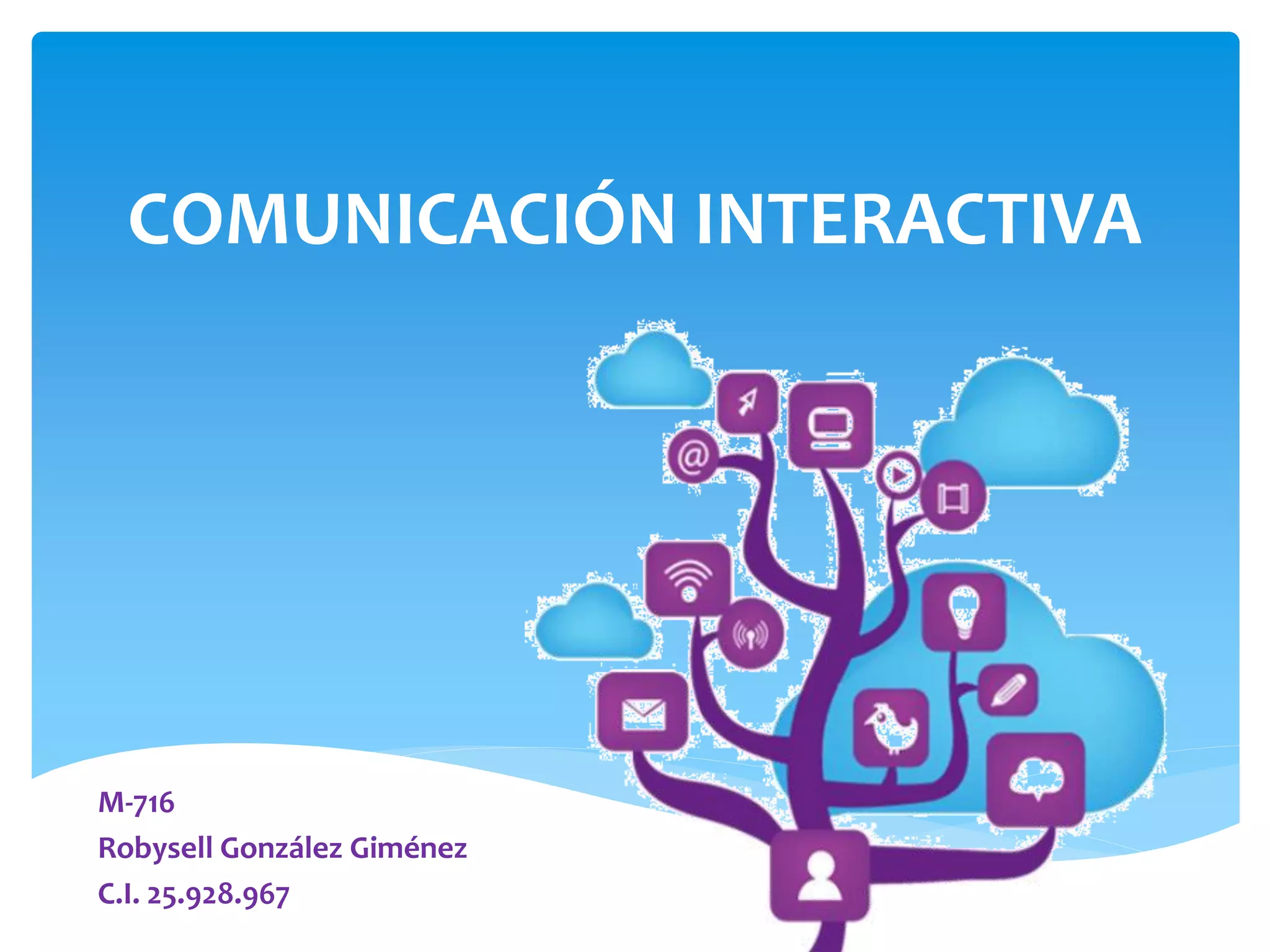 Comunicacion interactiva | PDF
