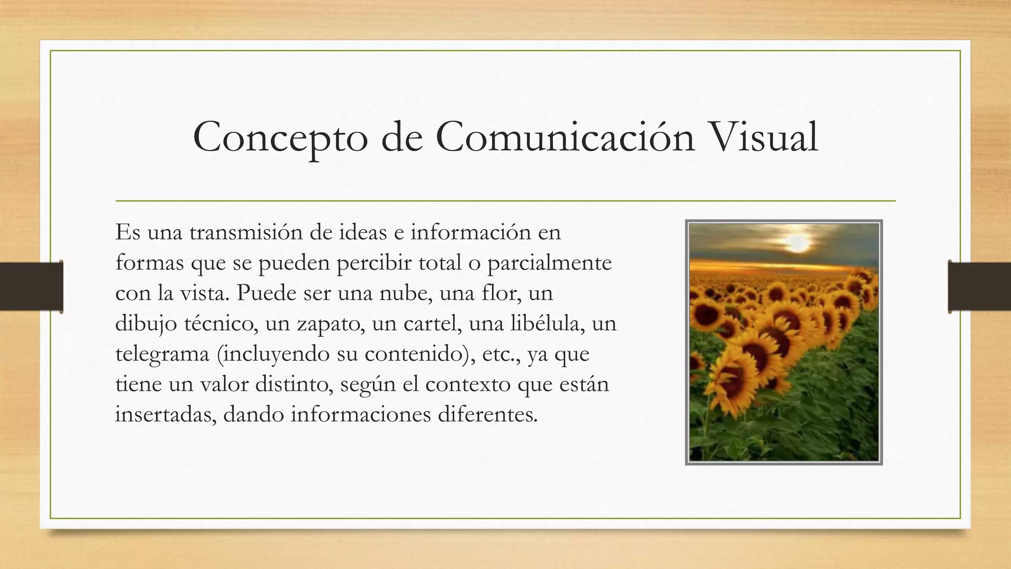 Comunicacion visual y mensaje visual | PPT