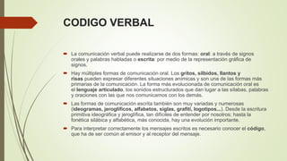 Comunicacion y lenguajes | PPTX