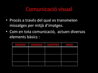 Comunicació visual | PPTX