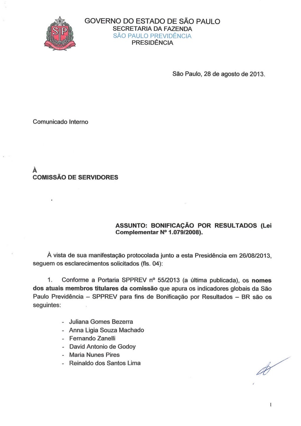 Modelo De Comunicado Interno - BRAINCP