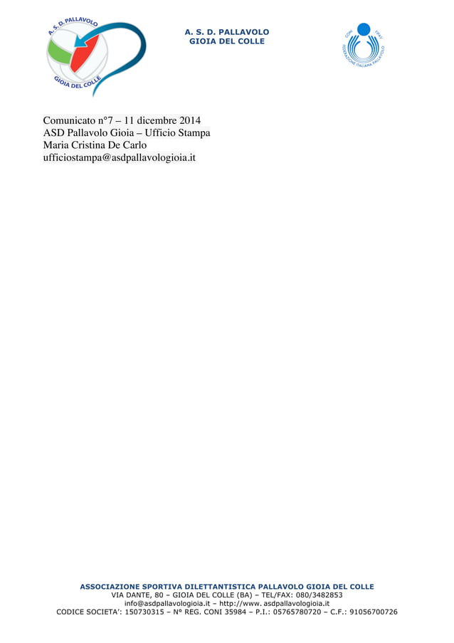 Comunica n7 11 dicembre | PDF